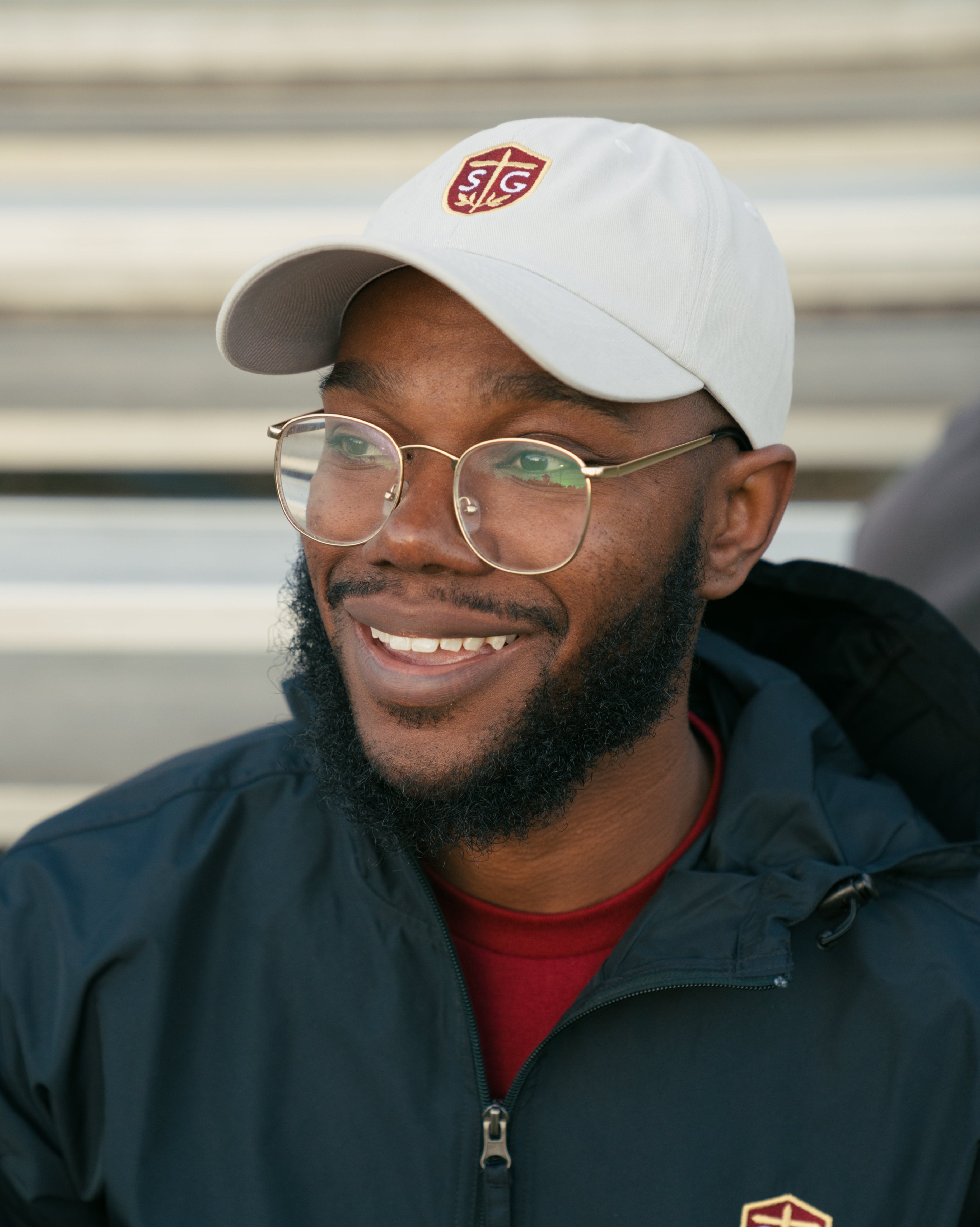 Light Grey Shield Dad Hat – SGIS